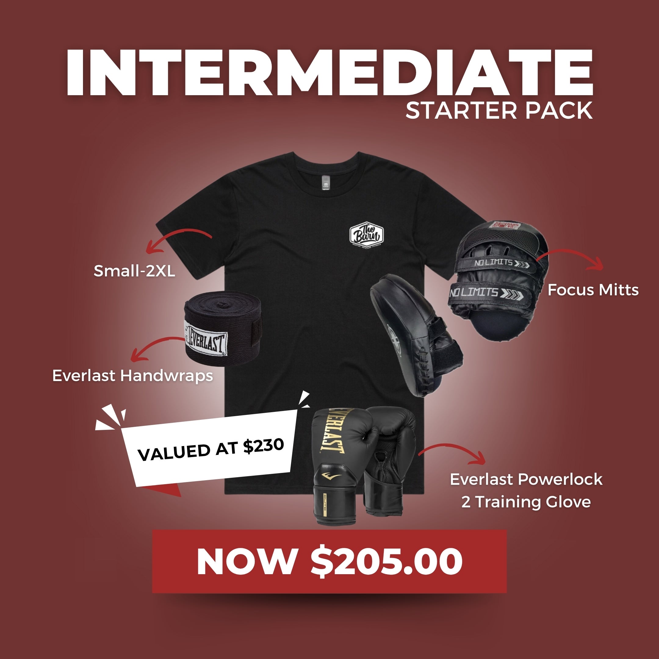 Starter Pack - Intermediates | The Barn Martial Arts & Fitness