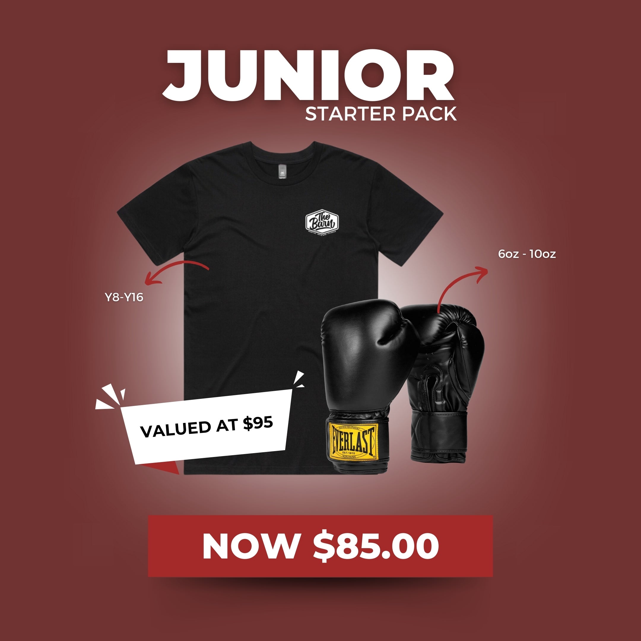 Starter Pack - Junior | The Barn Martial Arts & Fitness
